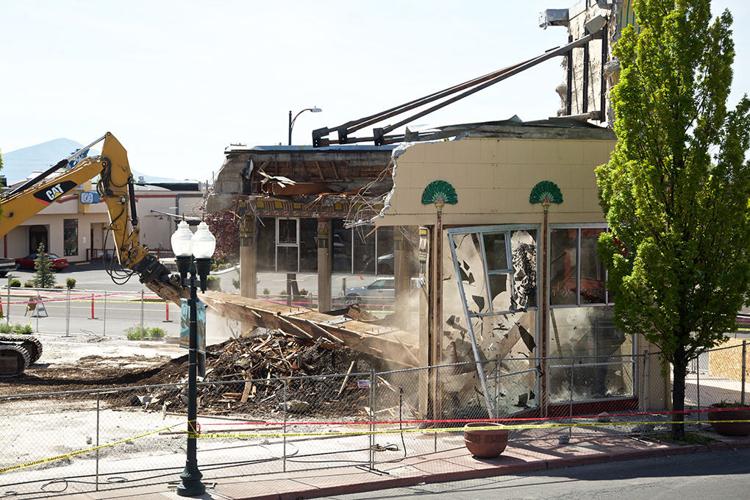 Balsiger facade comes down | Featured | heraldandnews.com