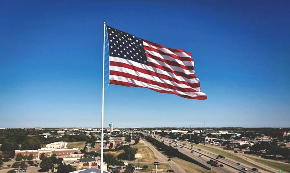 Installation of Greenville's giant flag to begin soon | Local News ...