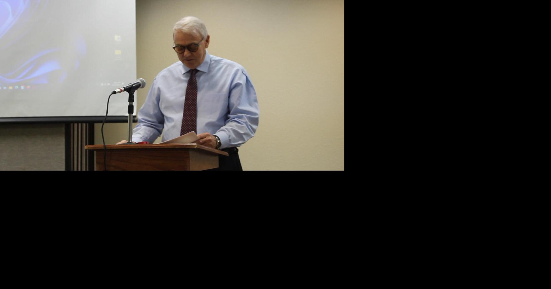 VIDEO: Coy Prather speaks in memory of Audie Murphy's sister Nadene ...