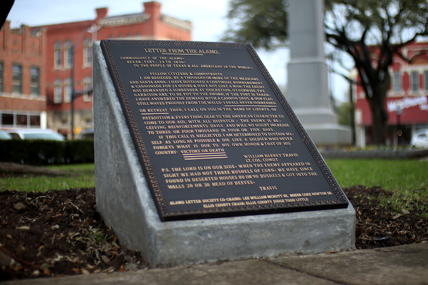 Hunt County to host unveiling of Alamo ‘Victory or Death’ plaque ...
