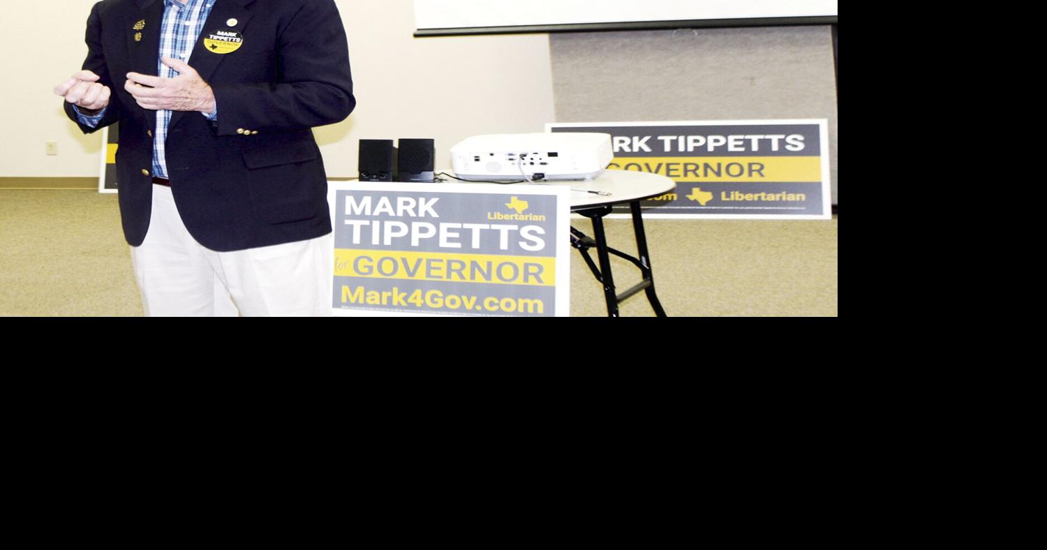 Libertarian gubernatorial candidate Tippetts stops in Greenville ...