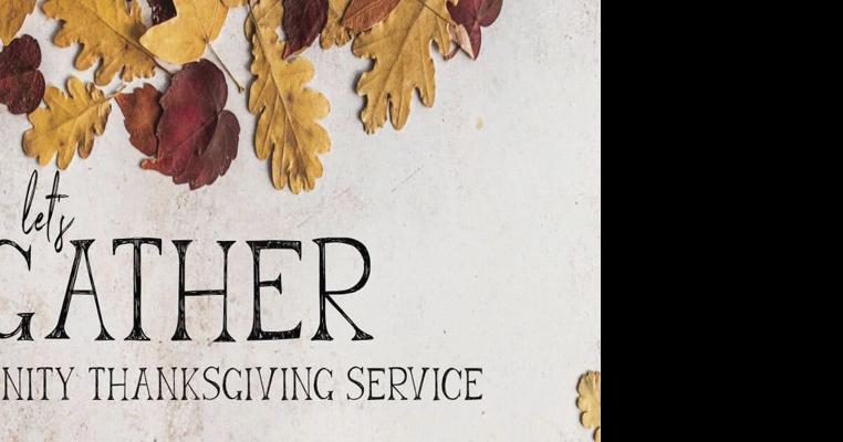 Community Thanksgiving Service scheduled | Local News | heraldbanner.com