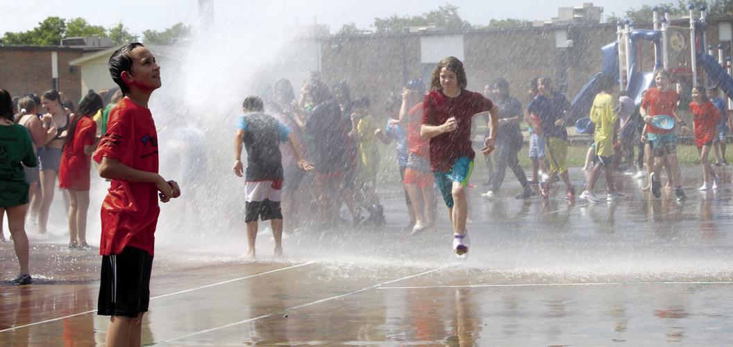 Getting soaked down at the Kids Camp | News | heraldbanner.com