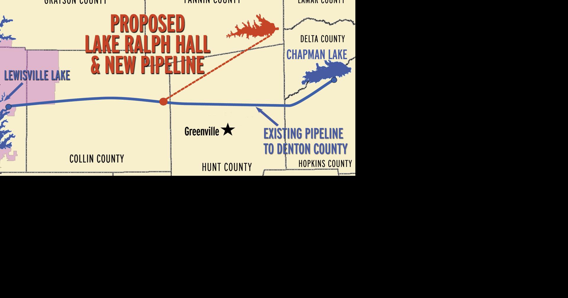 Lake Ralph Hall, proposed near Commerce, expected to bring region many ...