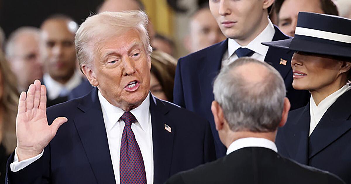 Trump sworn in as 47th United States president | News | heraldbanner.com