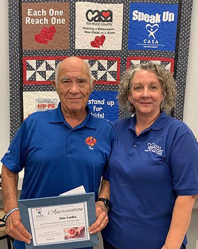 Tim Cudia honored for service to CASA organization | News ...