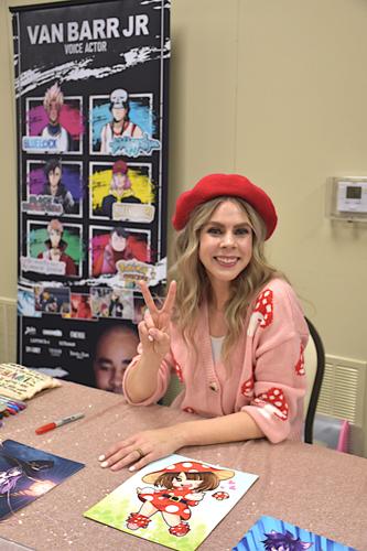 WILD PHOTO - LitCon 2024 - Voice Actor Amanda Gish | | heraldbanner.com