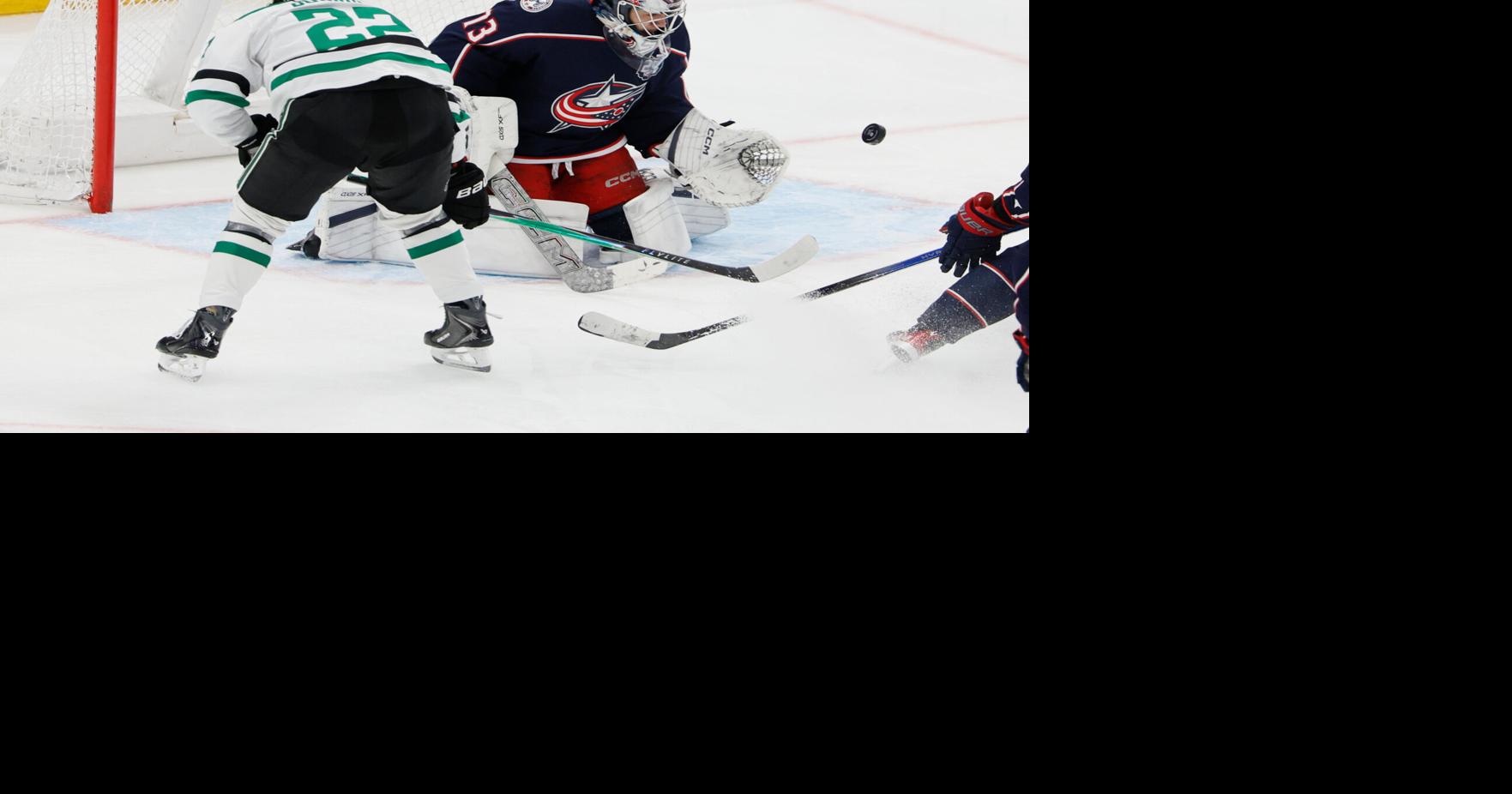 Jet Greaves makes 28 saves, Zach Werenski scores to lead Blue Jackets ...