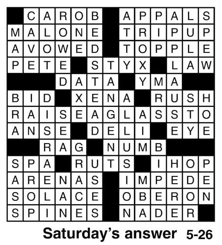 impede crossword