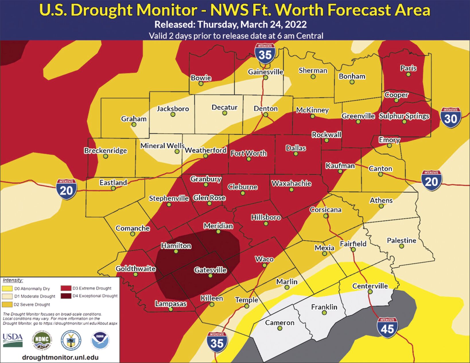 Extreme drought, weather conditions raising risk of fires | Local News ...