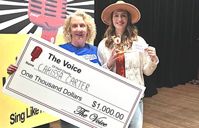 Carissa Carter wins "The Voice of Hunt County" competition | Local News ...