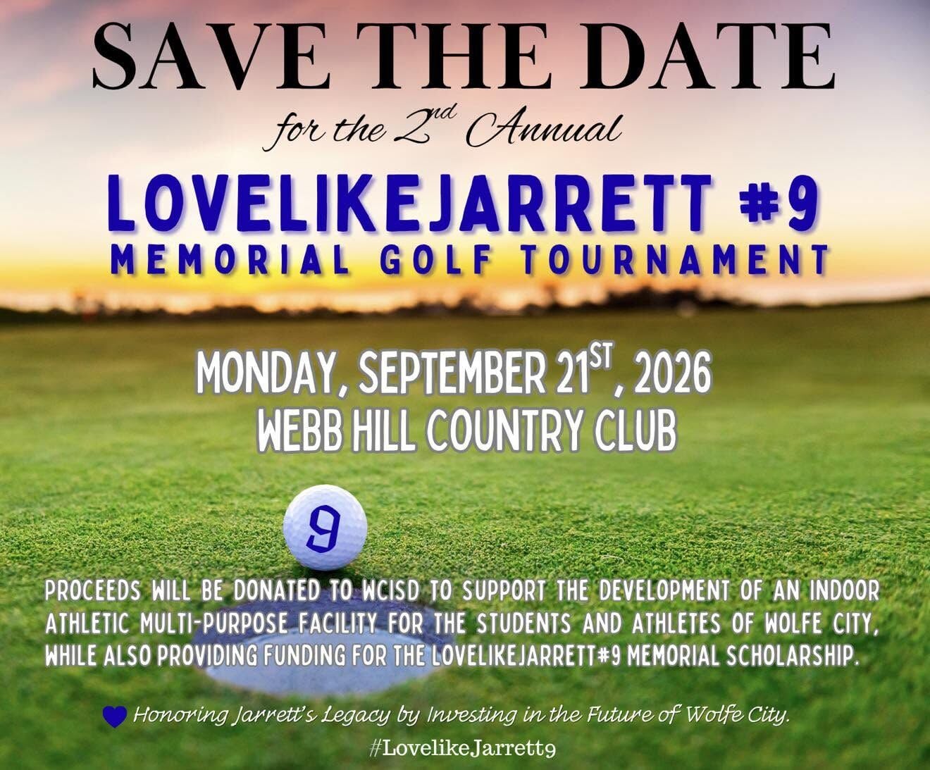 WCISD to hold second annual memorial golf tournament | Local Sports ...