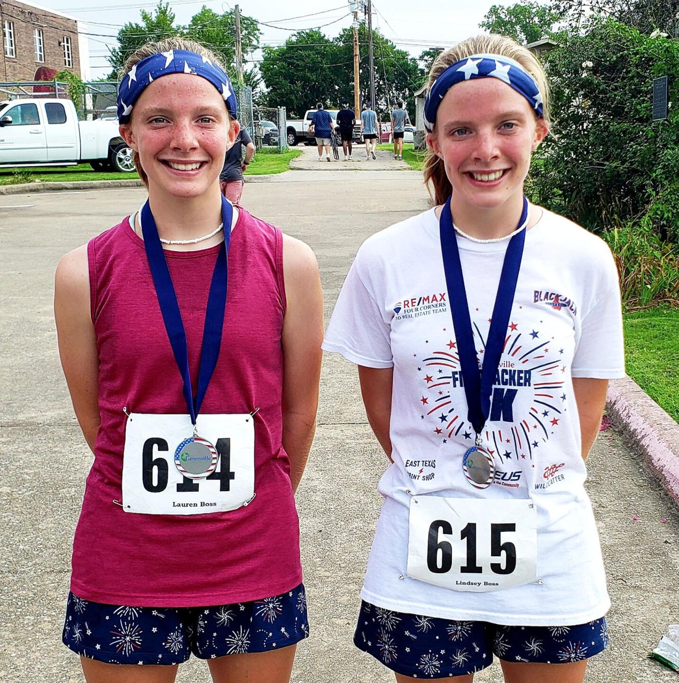 Boss twin sisters finish first, second at cross country meet | Local ...