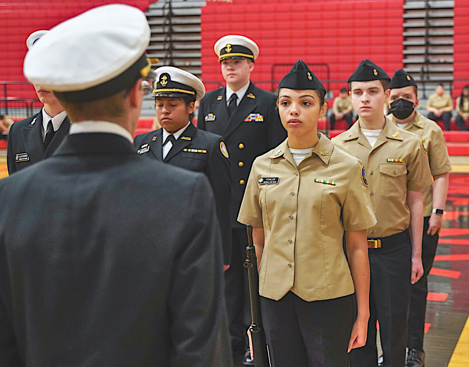 Faces — GHS NJROTC Inspection | | heraldbanner.com