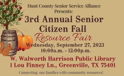 Senior Citizen Fall Resource Fair this Wednesday | Lifestyles ...