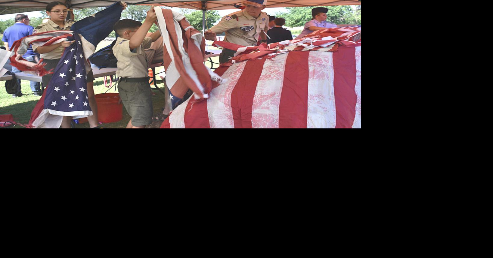 WHILD PHOTO: Flag Retirement - Collecting Flags | | heraldbanner.com