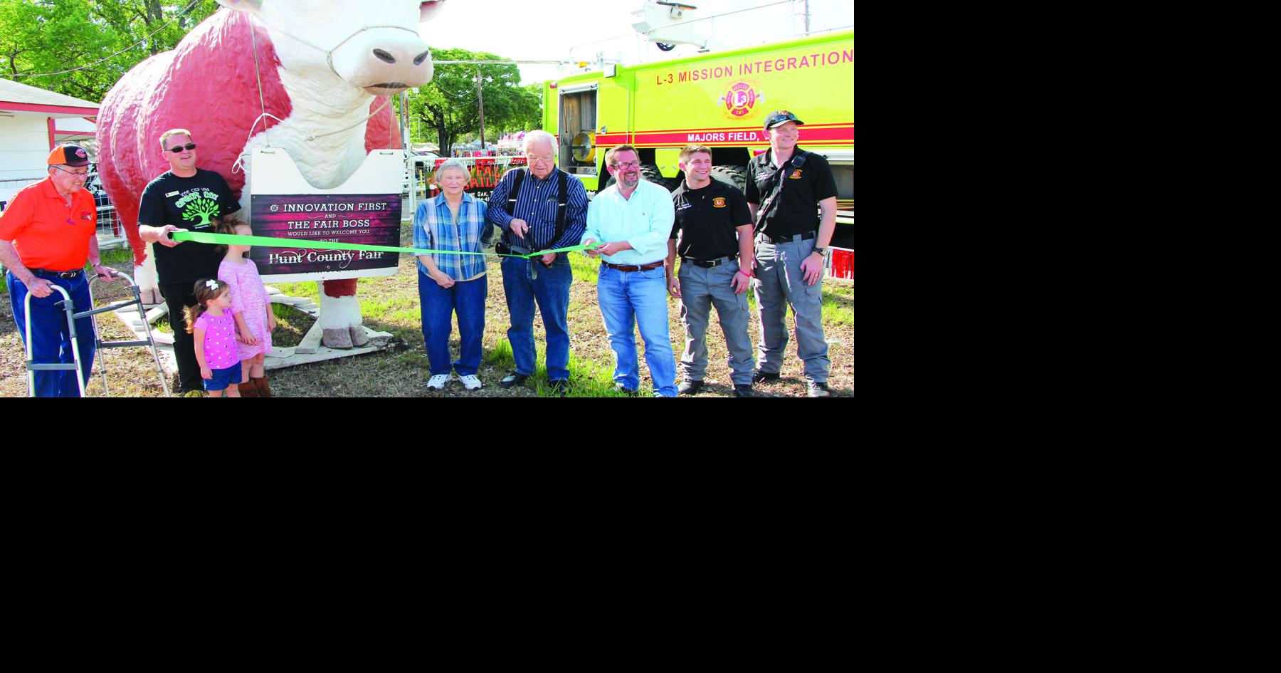 Ribbon cutting officially opens Hunt County Fair | News | heraldbanner.com