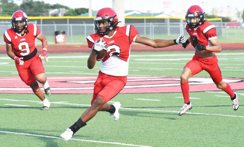 Red outscores White team 21-7 in Greenville Lions' spring football game ...