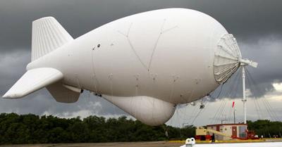 Surveillance blimp’s wayward journey ends in Quinlan | Local News | heraldbanner.com