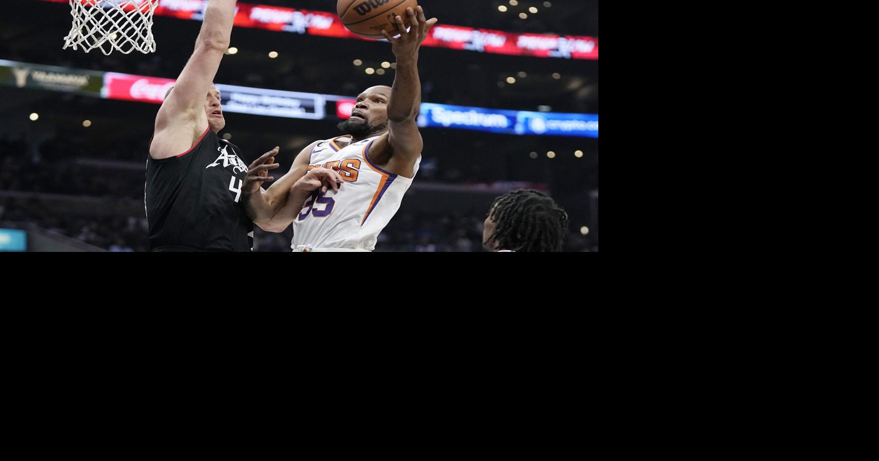 Durant scores 31, Suns beat Clippers 112-100 for 3-1 lead | Sports | heraldbulletin.com