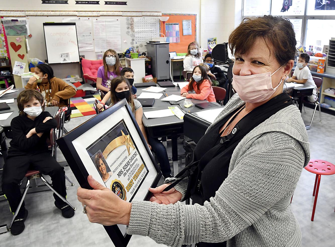 Anderson school teacher selected as Educator of the Year | Local News ...