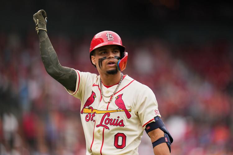 Cardinals shortstop Masyn Winn has a 'clear' MRI on sore left knee ...