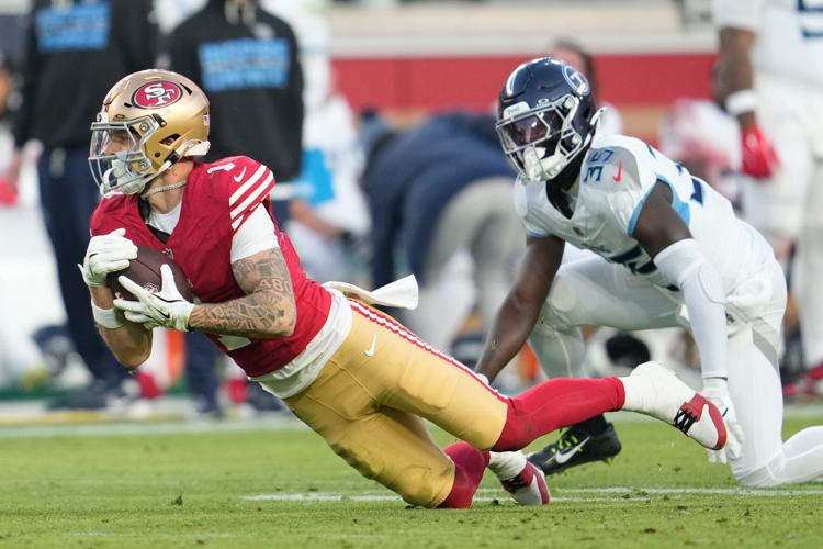 49ers' Ricky Pearsall to miss Monday night game vs. the Colts with a ...