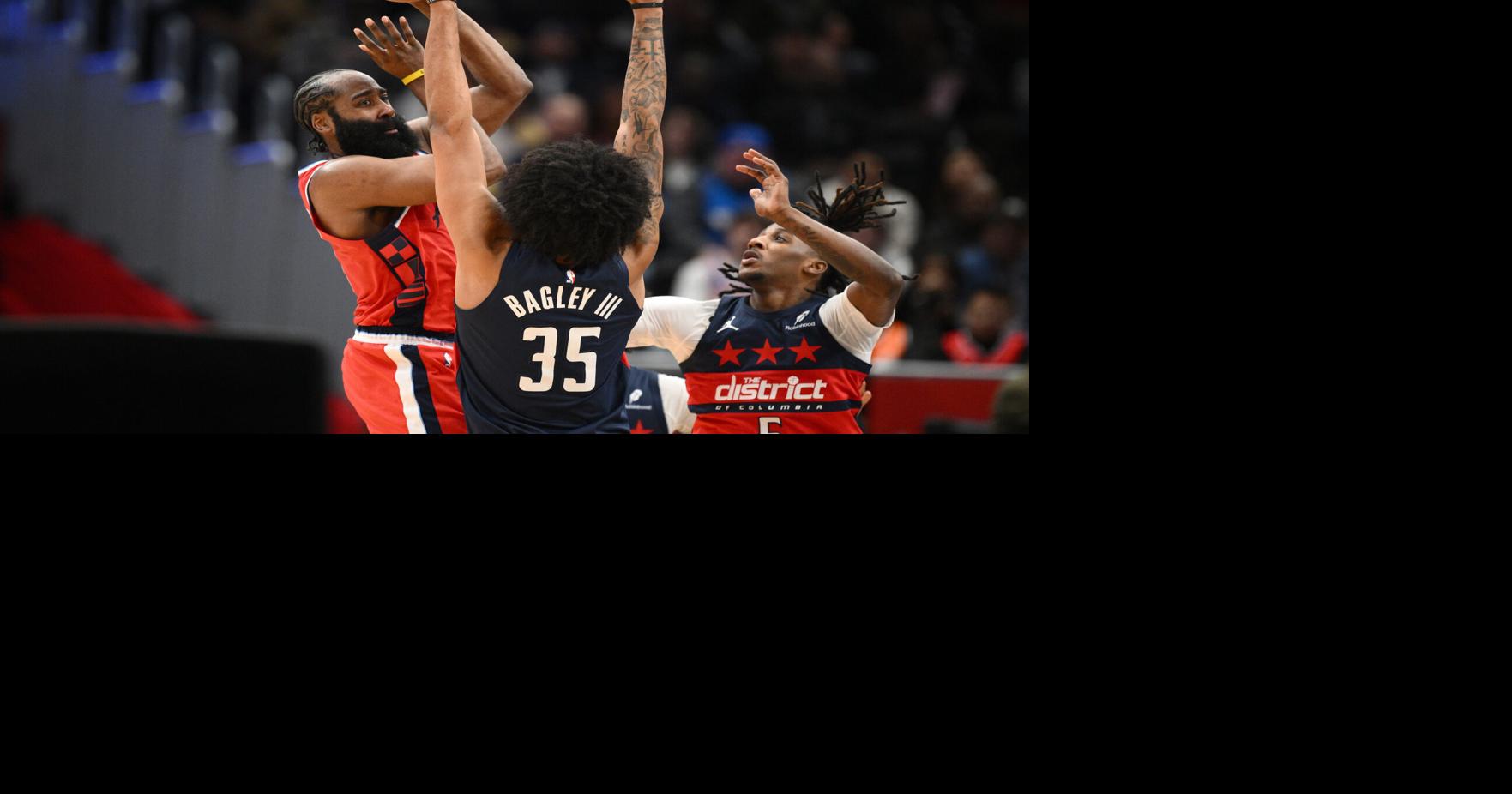 Harden scores 36 as Clippers hold off Wizards for 6th straight win ...