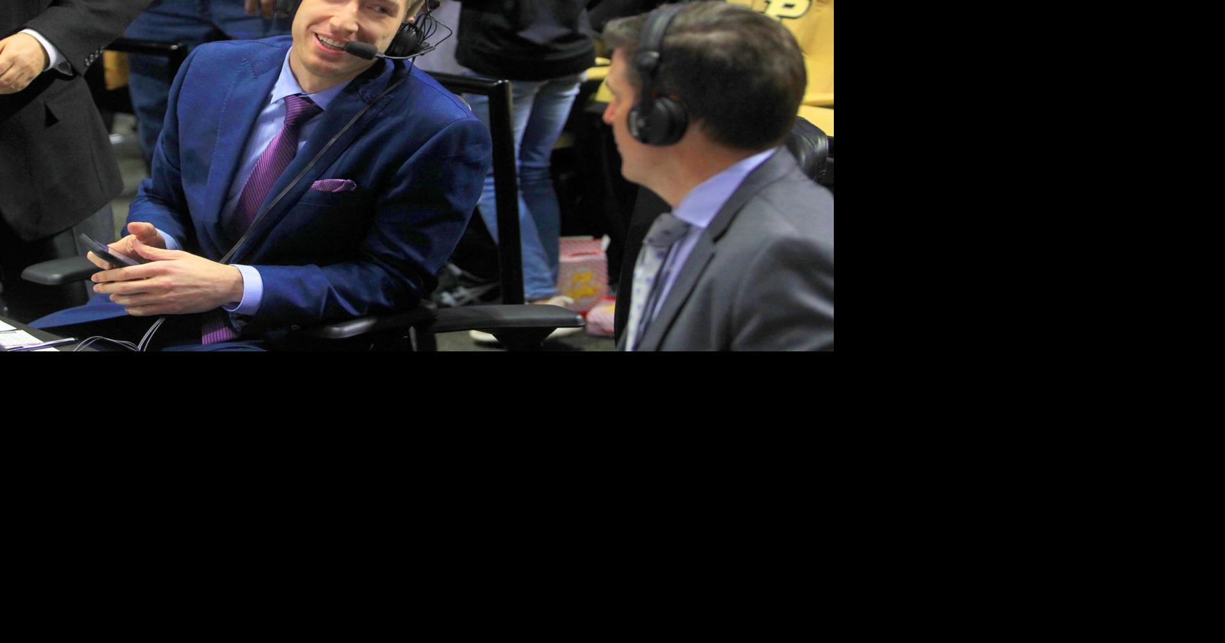 Former Purdue star Hummel crosses over seamlessly into broadcasting ...