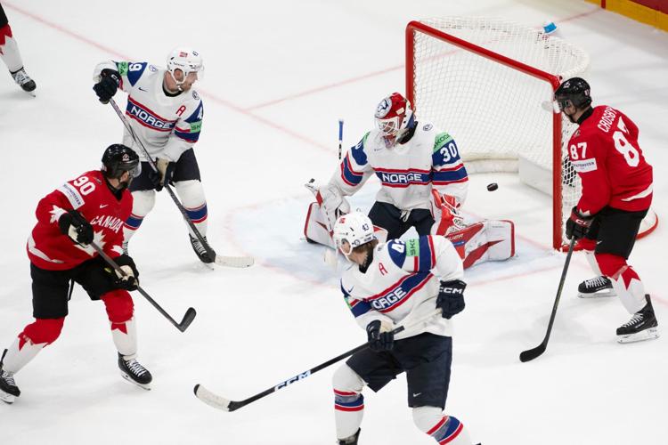 Scheifele completes hat trick in OT for Canada’s 6-5 win over Norway at ...