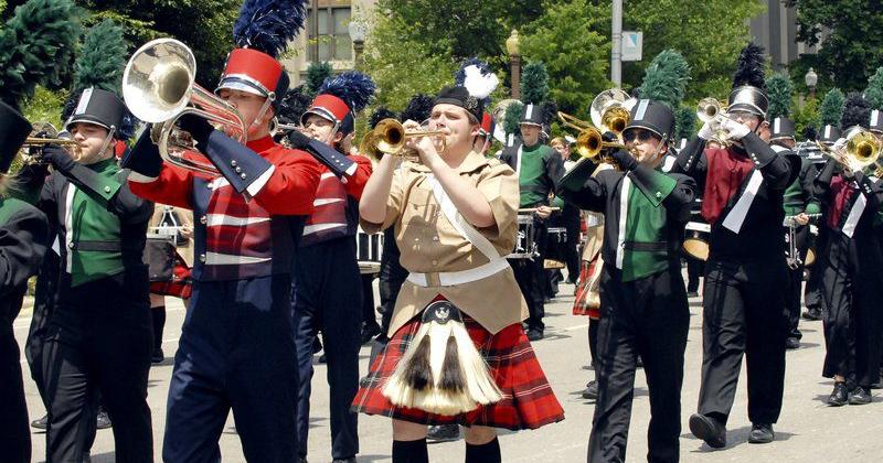 Madison County bands march as one at 500 Festival Parade | Local News ...