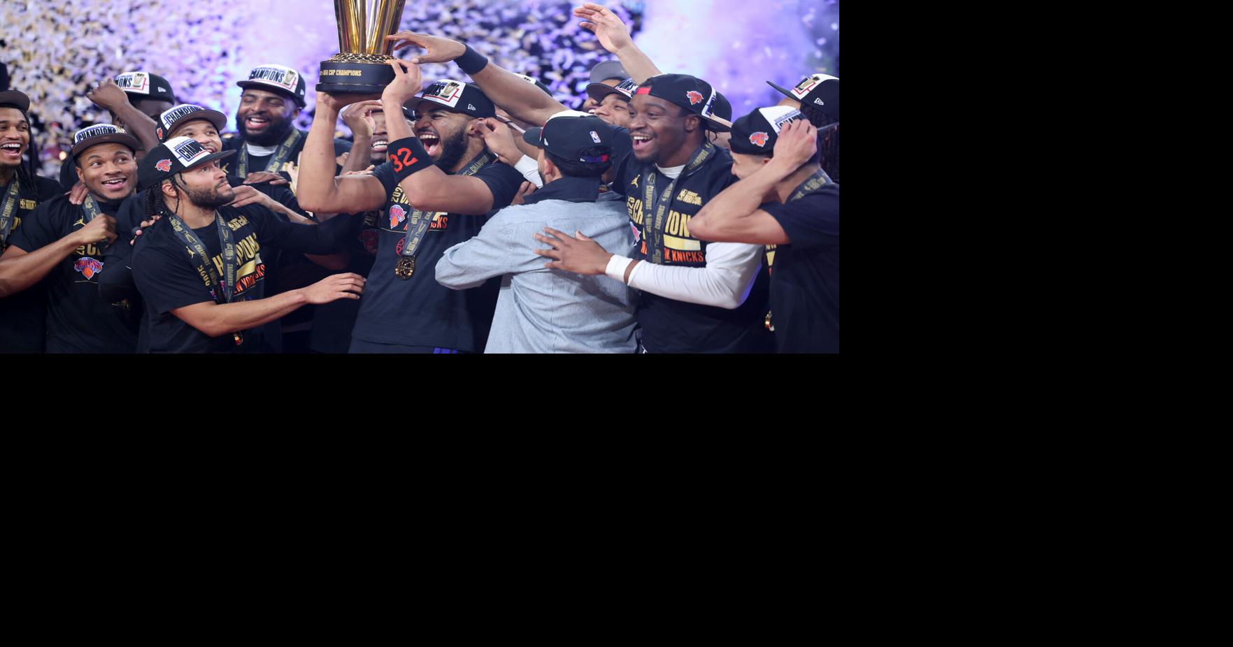 Knicks won't hang an NBA Cup championship banner at Madison Square ...