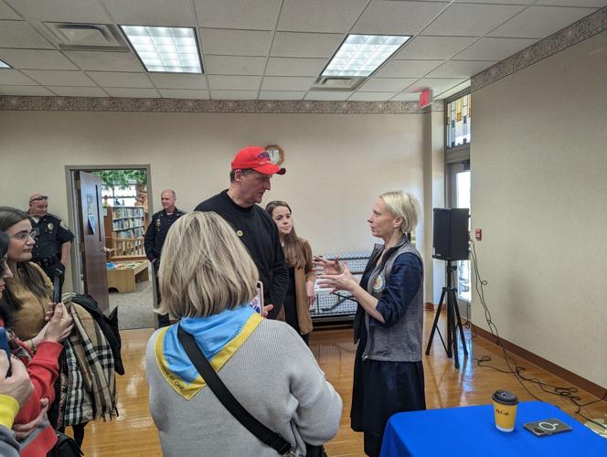 U.S. Rep. Spartz talks health care, House rules and Ukraine at Kokomo ...