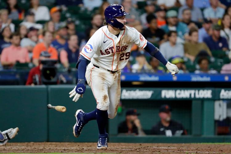 Raynel Delgado drives in 2 in the eighth as the Astros beat the Tigers ...