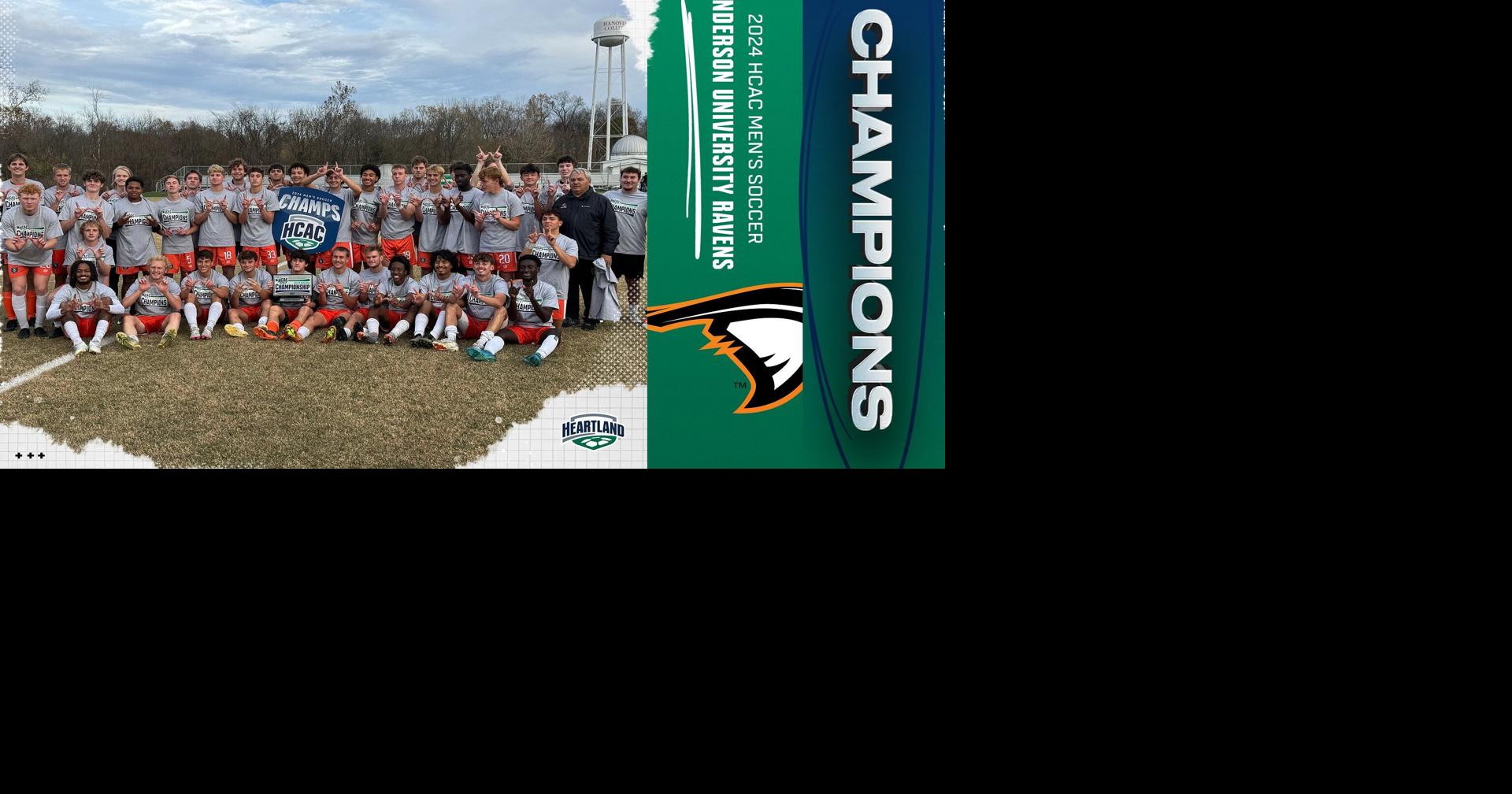 AU wins HCAC men's soccer crown | Anderson University | heraldbulletin.com