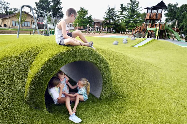 Falls Park opens new playground | News | heraldbulletin.com