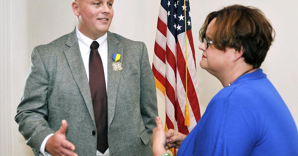 First officer on scene of Ingalls fatality receives award | Local News ...
