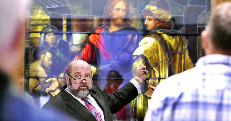 YMCA rededicates stained-glass depiction of Jesus | Local News ...