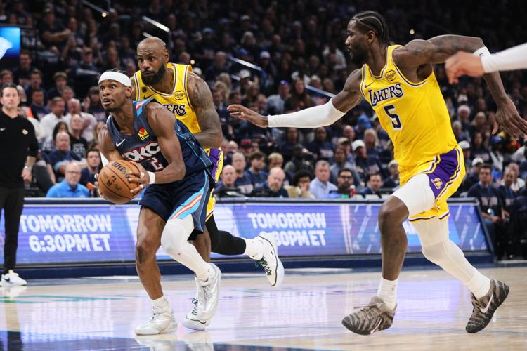 Holmgren and Gilgeous-Alexander each score 22 as Thunder take 2-0 lead ...