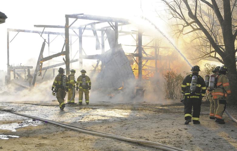 Fire destroys 120-year-old barn | Local News | heraldbulletin.com