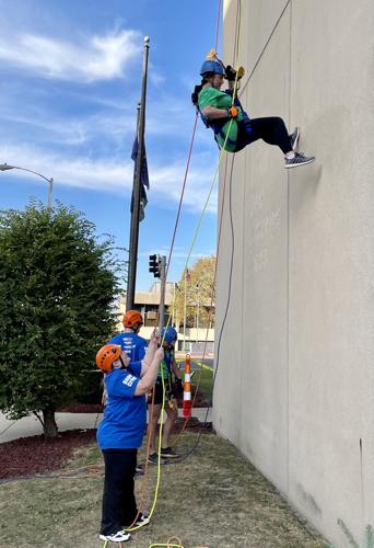 Over The Edge participants enthusiastic about raising funds for art ...