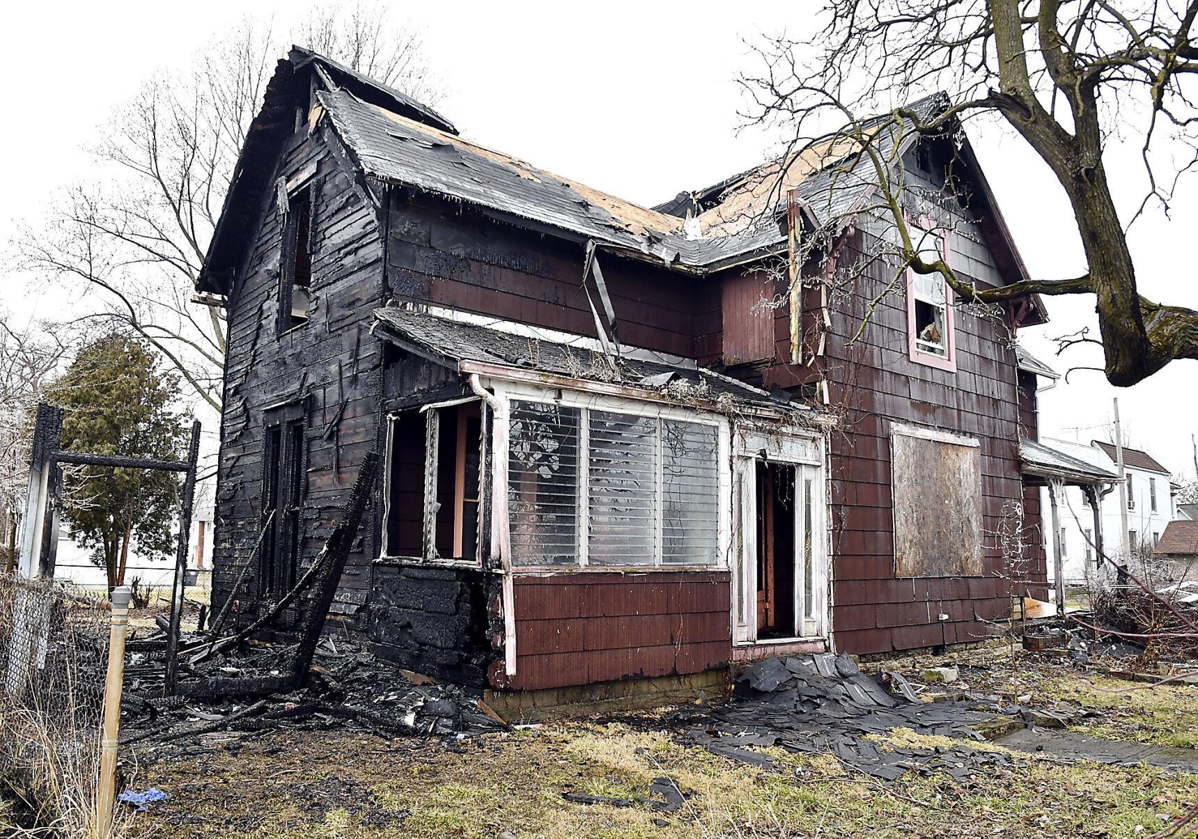 Fire damages vacant house on Brown Street | Local News | heraldbulletin.com