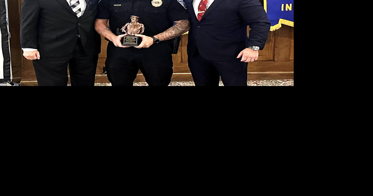 Elwood's Capt. Tyler Irwin named officer of the year | Local News ...