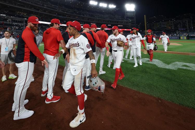 García and Crews key 5-run 5th inning as Nationals beat Royals 7-3 ...