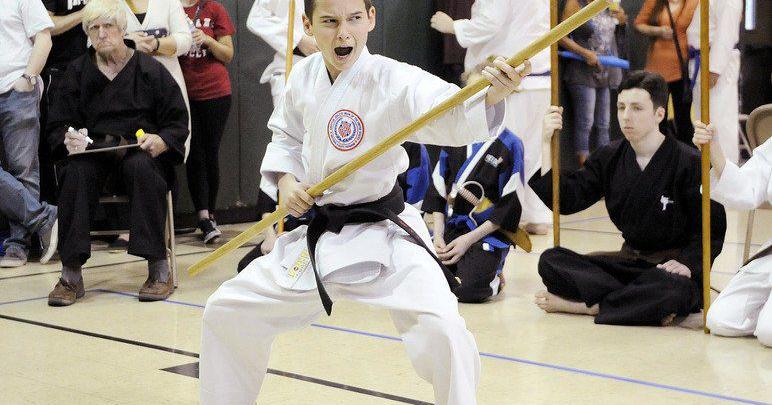 Just kickin' it: Karate tourney draws more than 100 competitors to ...