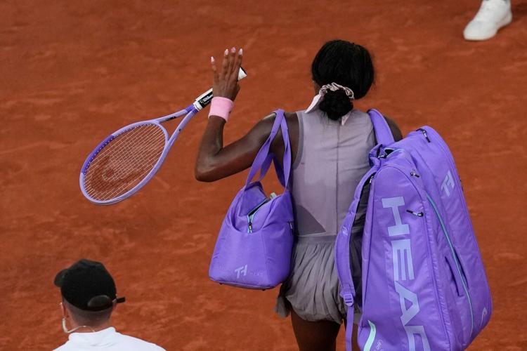 Coco Gauff's French Open title defense ends while Naomi Osaka's fashion ...