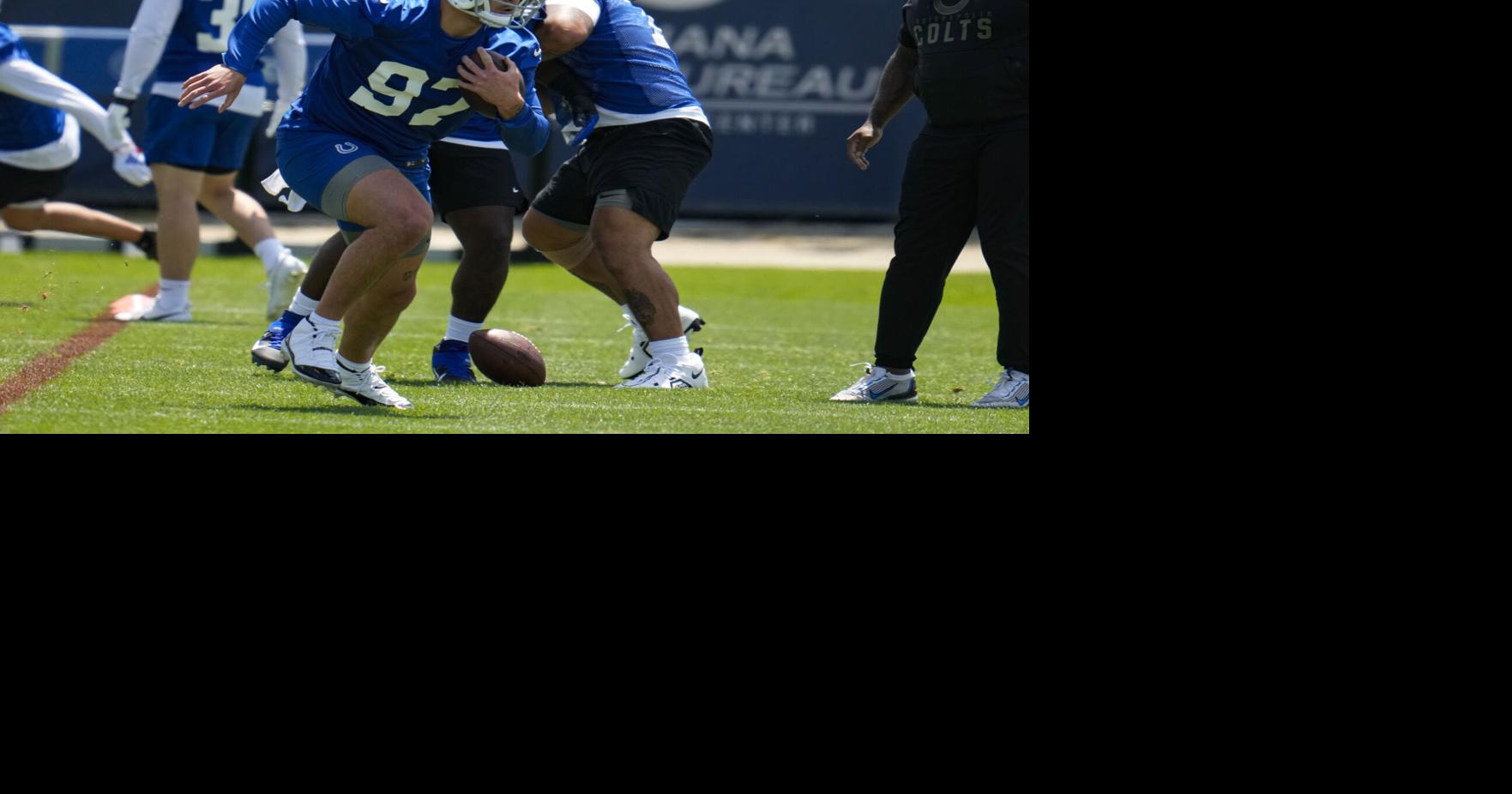 Colts Notebook: Latu soaking in new experiences | Colts | heraldbulletin.com