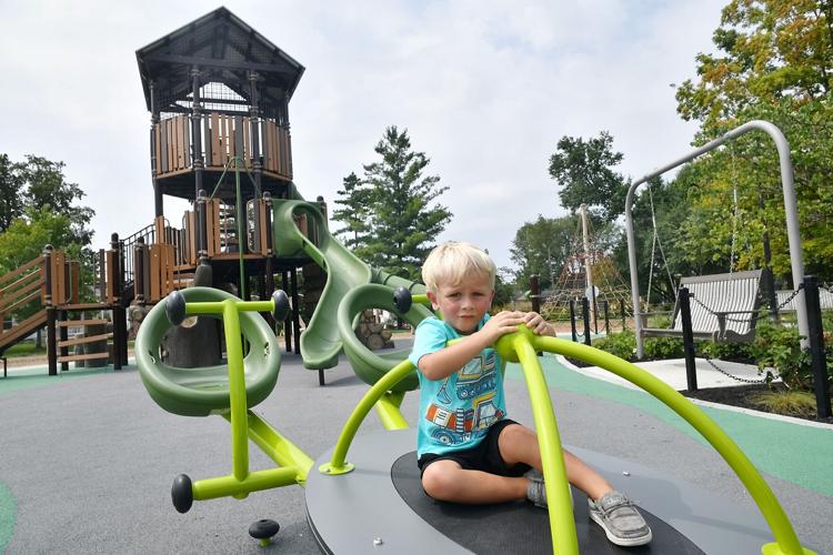 Falls Park opens new playground | News | heraldbulletin.com