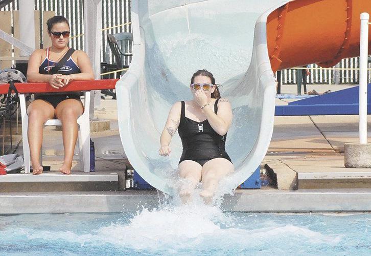 Swimmers make a splash at Pendleton pool rally | Local News ...