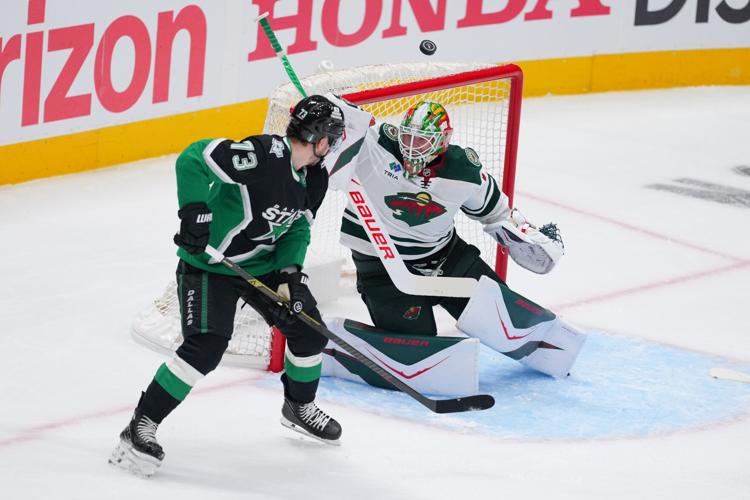 Wild rookie goalie Jesper Wallstedt stands out winning his NHL playoffs ...